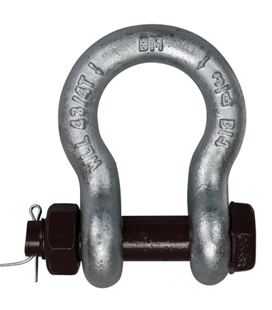 Safety-Pin Shackles Hot Dip Galvanized 1-1/4 – Les Attaches RJM